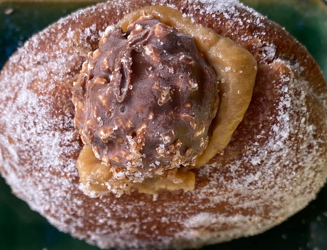 Hazelnut-Chocolate Doughnut : The Peasant Wife - The Peasant Wife