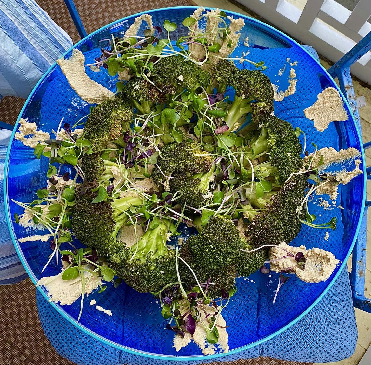 Broccoli, with a Smear of Pine Nut Cream : The Peasant Wife - The ...