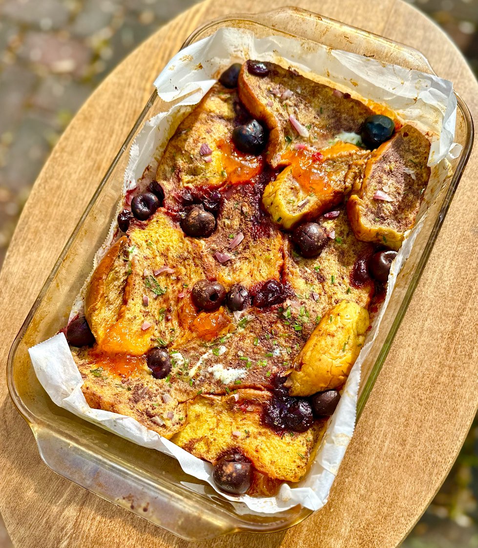 Savory Challah French Toast : The Peasant Wife - The Peasant Wife